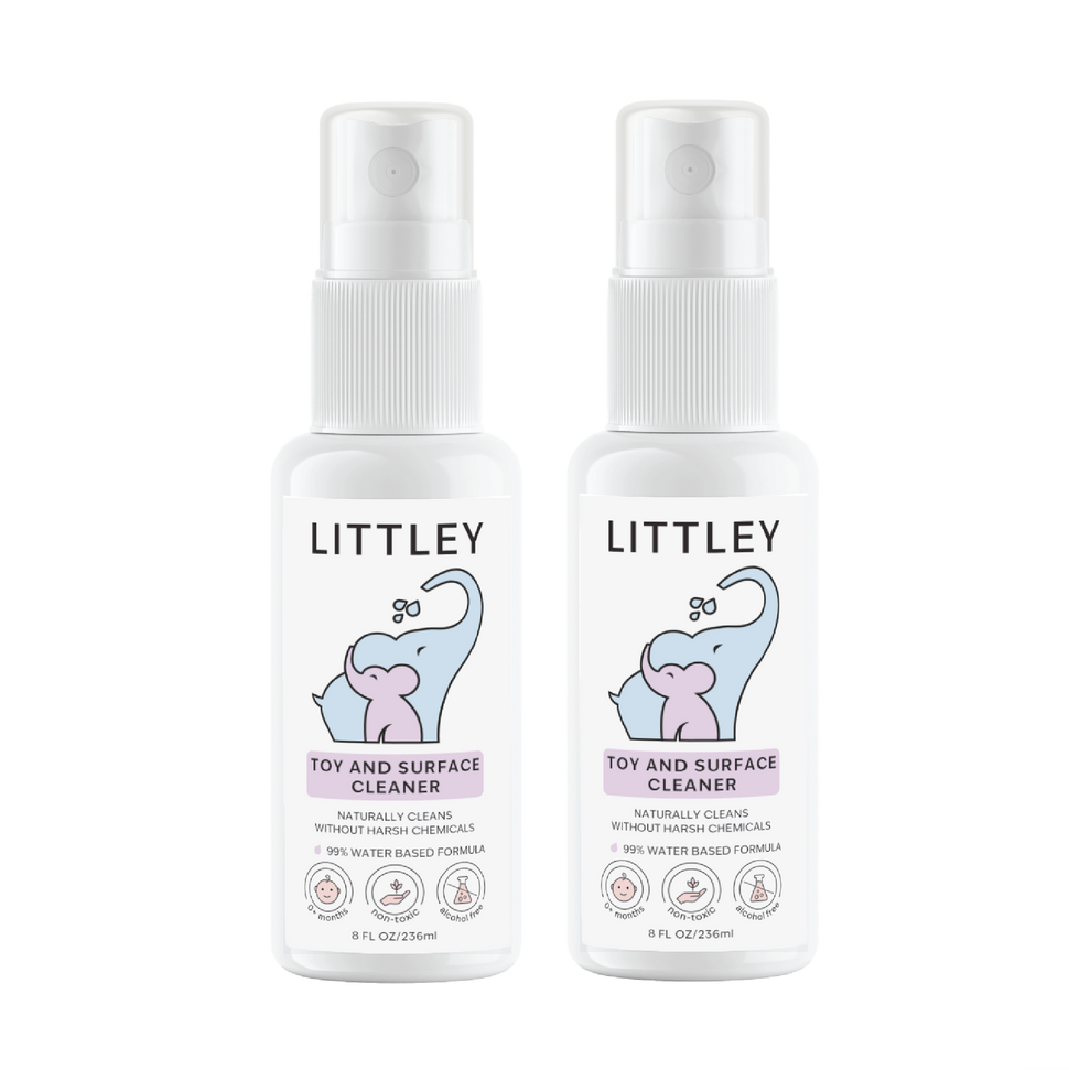 Infant & Toddler Toy and Surface Cleaner - 2 Pack (4oz) – Littley USA