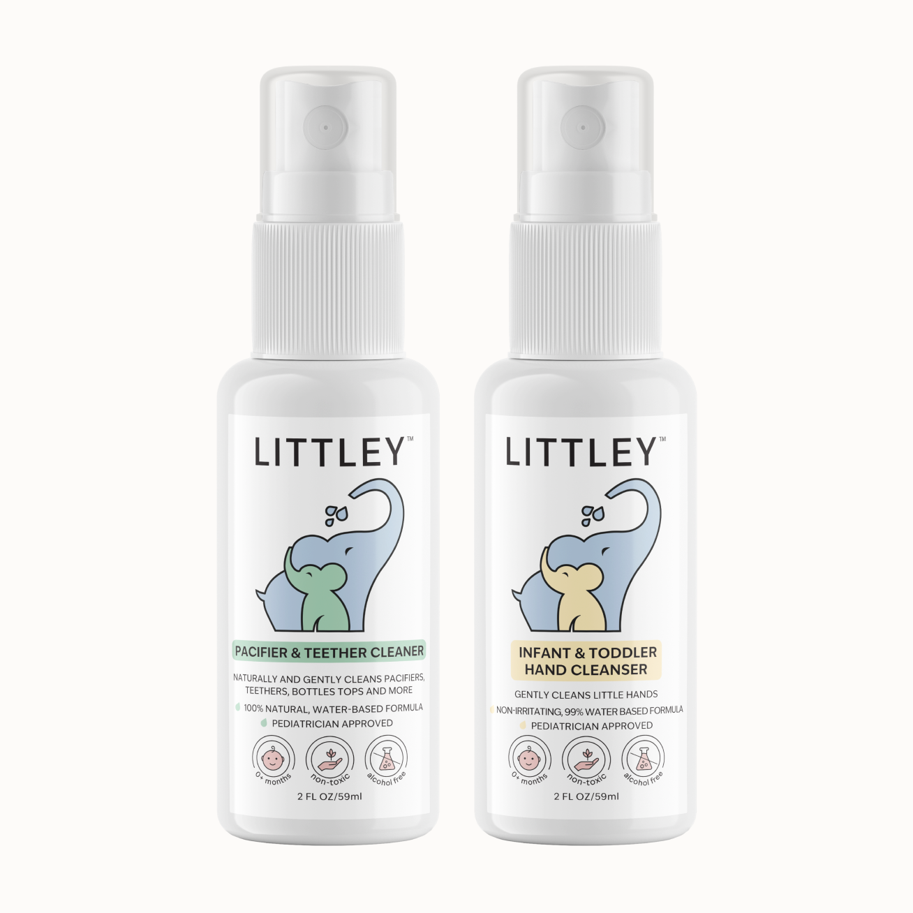 Pacifier Cleaner & Hand Cleanser - Mix and Match 2 Pack (4oz) – Littley USA