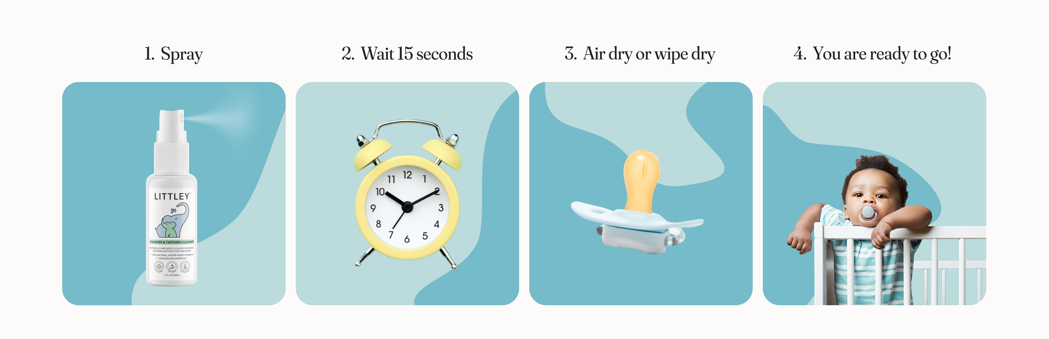 Pacifier Cleaning Spray – Littley USA