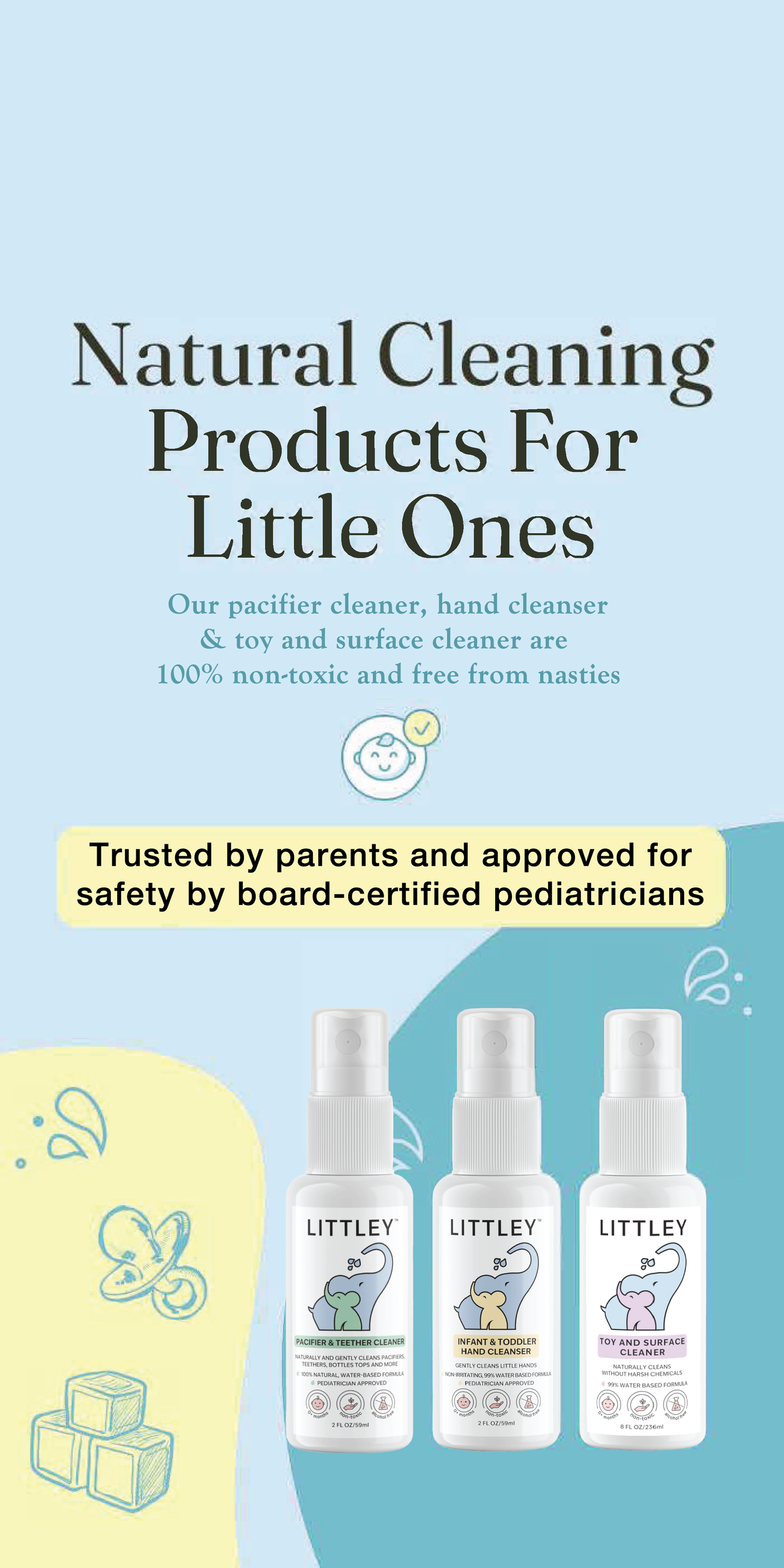 Natural Cleaning For Families – Littley USA